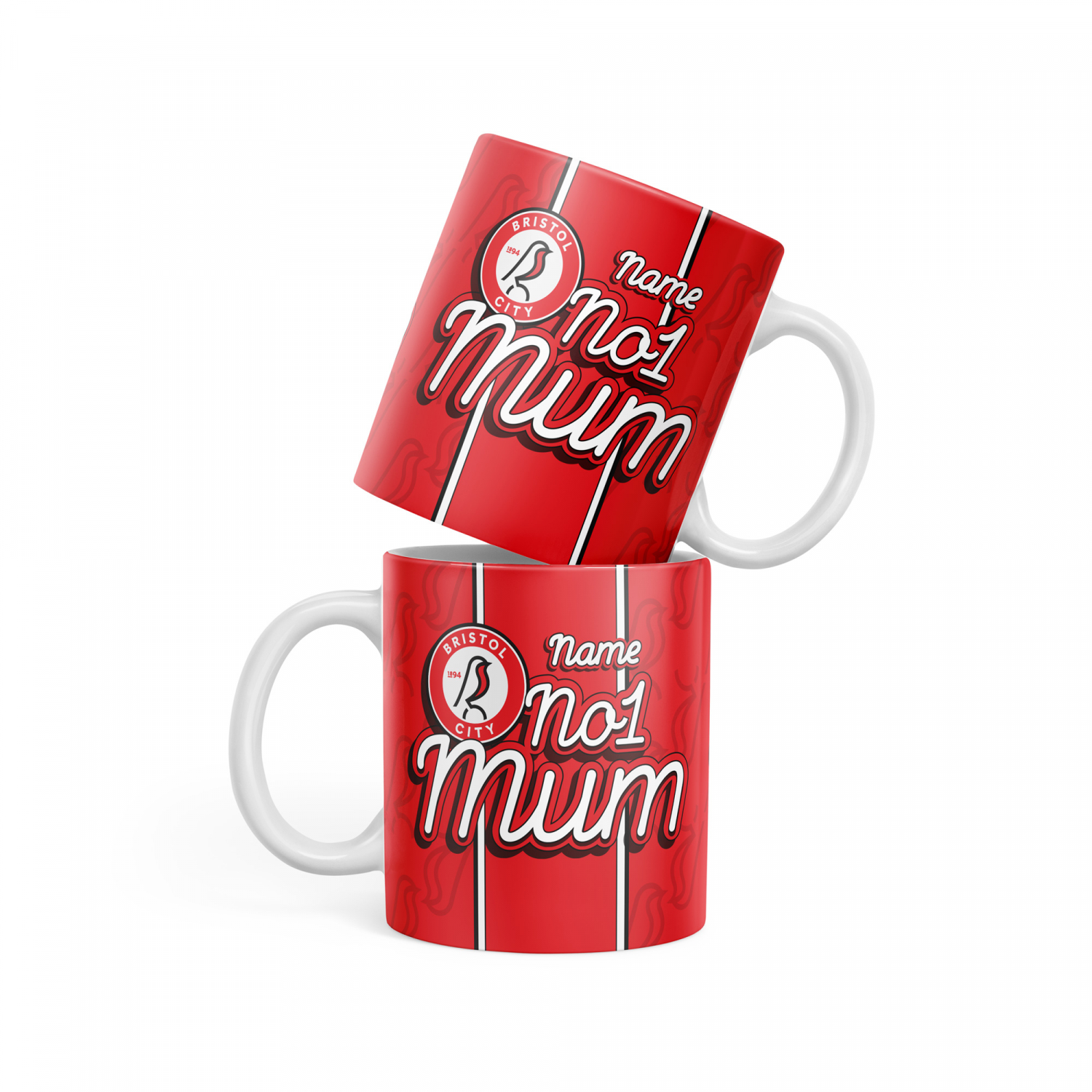 Bristol City No1 Mum Custom Mug